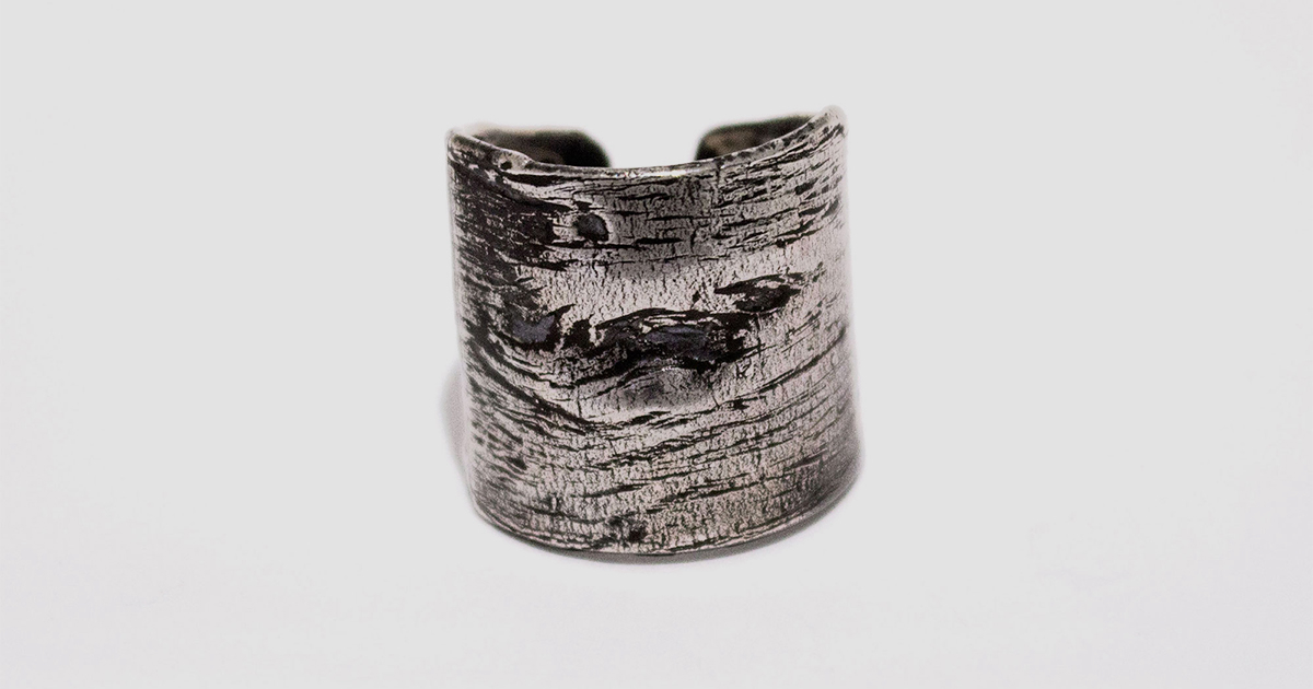 Anello a fascia Wood Palladio by Arlo | ITALIE